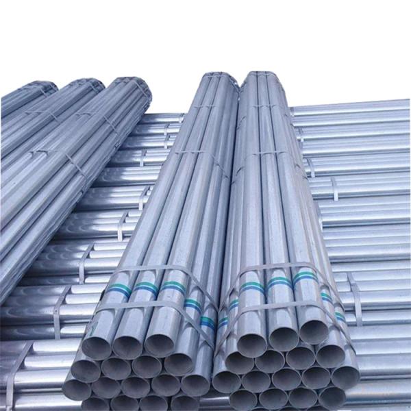 Quality 2mm Galvanized Seamless Steel Pipe Zero Spangle Type Full Hard for sale