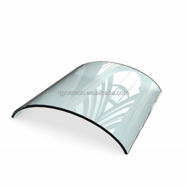 Quality Customized Color Flat Bent Tempered Safety Glass Panel for Staircase Balcony Railing for sale