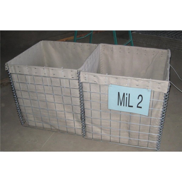 Quality Disaster Relief Mil 10 Hesco Barrier Defense Hesco Bastion Wall for sale