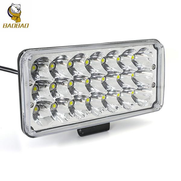 Quality 21 LED 63W Metal Casing Universal Headlight Bright LED Work Light for sale