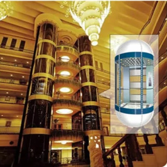 Quality Glass Door Panoramic Glass Lift for sale