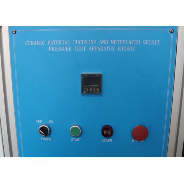 Quality AC380V 3KW Fuchsine Solution Pressure Tester For Ceramic Material for sale