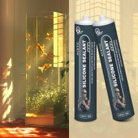 Quality Acetic GP Sealant Acid Cure Aquarium Colorless Gp Acetic Glass Roof Silicone for sale