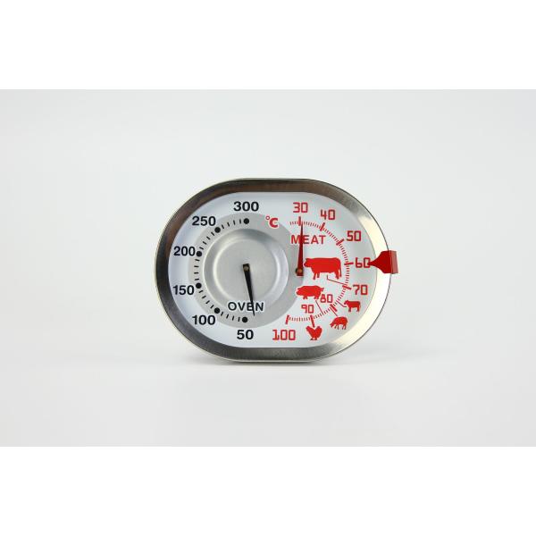Quality Wide Screen Oval Shape Oven Temperature Gauge , Digital Baking Thermometer for sale