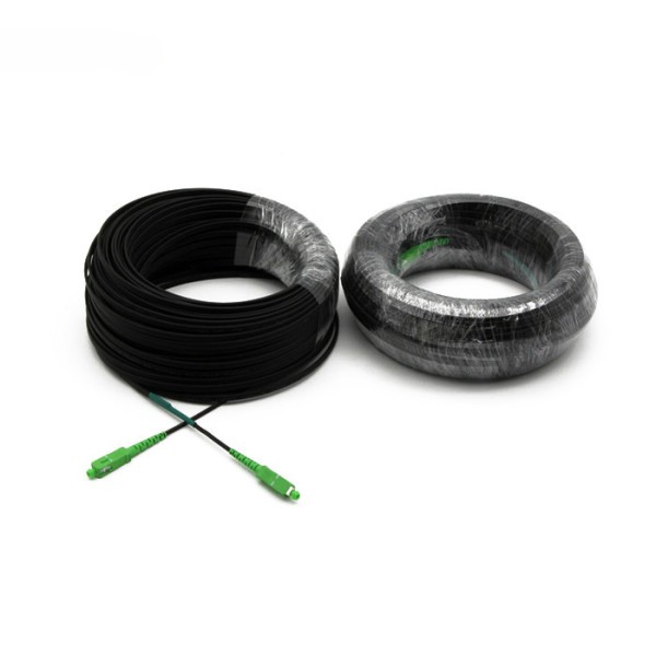 Quality FTTH Outdoor Fiber Drop Patch Cable SC APC - SC APC G657A1 Self-Supporting for sale