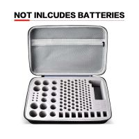Quality zipper EVA 140 battery Storage Organizer With Tester for sale
