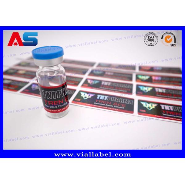 Quality Bodybuilding Enanthate 250 Peptide Vial Labels Plastic Waterproof Medical Pharma for sale
