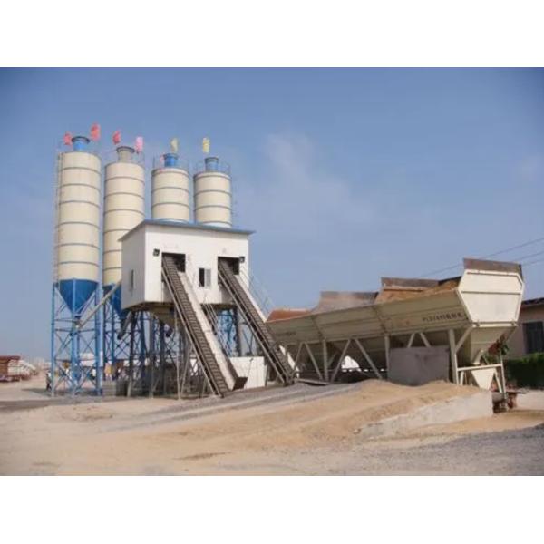 Quality XDEM HZS90 90M3H Stationary Concrete Mixing Batch Plant for sale