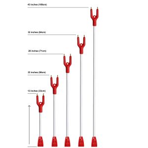 Quality 109cm Rechargeable Electric Cattle Prod Break Proof With Polycarbonate Shaft for sale
