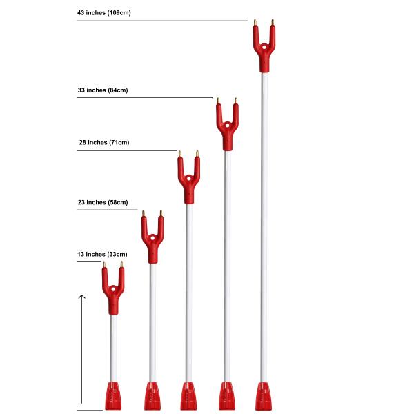 Quality 109cm Rechargeable Electric Cattle Prod Break Proof  With Polycarbonate Shaft for sale