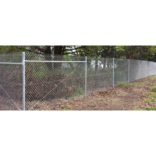 Quality Rustproof 11 Gauge 6 Ft Galvanized Chain Link Fence For Garden for sale