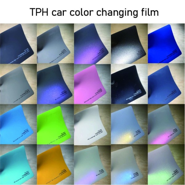 Quality 7.5 Mil Thickness Self Healing Anti Scratch Color Wrap Film for Automotive Paint Protection for sale