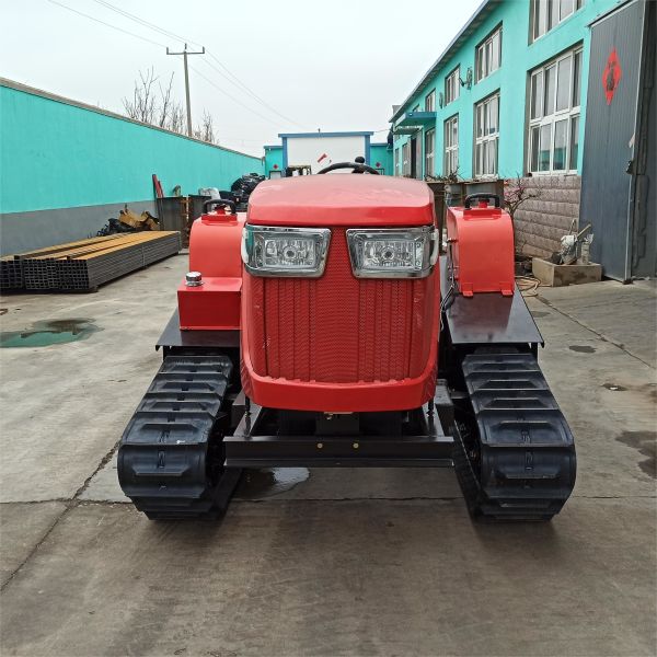 Quality Fully Automatic Mini Crawler Tractor 80HP Rotary Mini Cultivator for sale