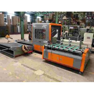 Quality Orange Automatic Box Gluing Machine 1600kg for Corrugated Box CE for sale