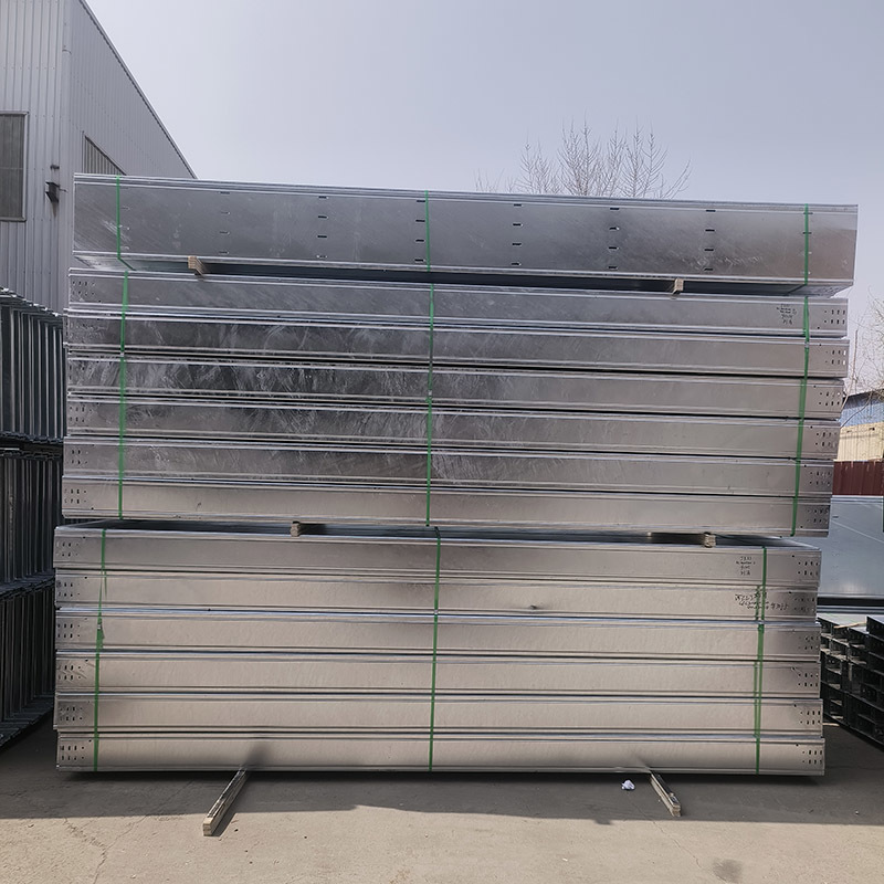 Quality Custom Support System Perforated Trough Galvanized Steel Cable Tray Cable Trunking for sale