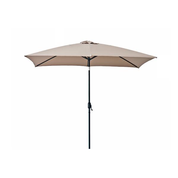 Quality Steel Frame Sun Garden Parasol Outdoor Furniture Wind Resistant Customized Logo for sale