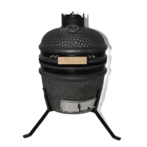 Quality Matt Black 13 Inch Kamado Grill 32cm Ceramic Outdoor for sale