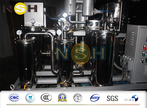 Quality Light Weight Lubricating Oil Purifier With Stainless Steel Structure 50Hz for sale