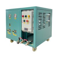 Quality 4hp Low Pressure Refrigerant Recovery Machine R123 Charging Filling Machine for sale