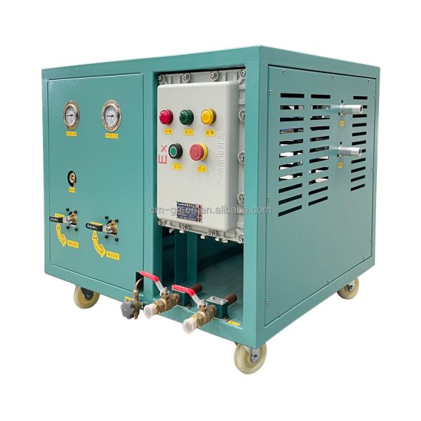 Quality 4hp Low Pressure Refrigerant Recovery Machine R123 Charging Filling Machine for sale