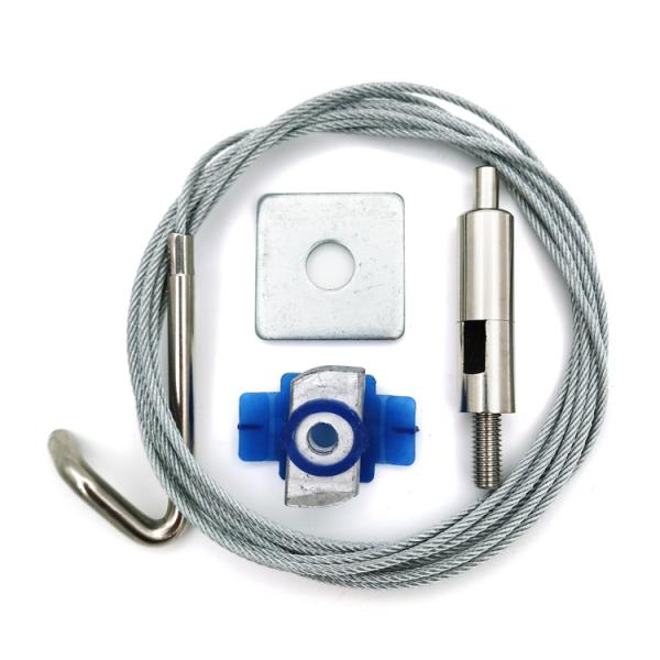 Quality Lighting Suspension Cable Kits With Gripper Application Wire Suspension Hanging for sale