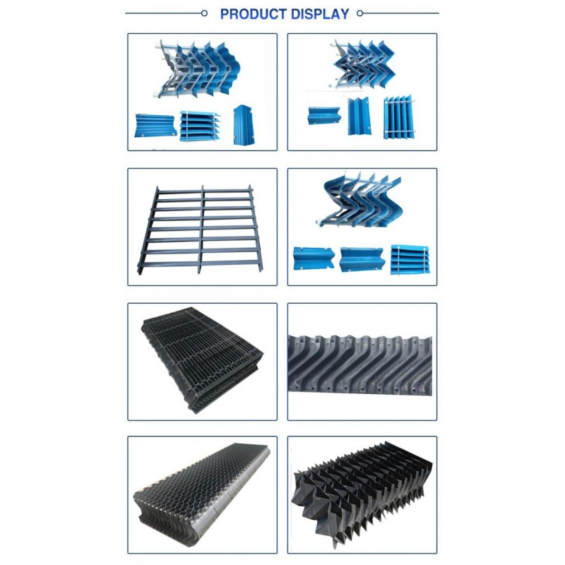 Cellular PVC Drift Eliminator For Cooling Tower 25mm 140-145mm 2