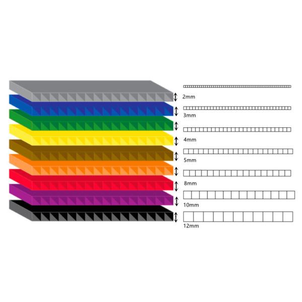 Quality Eco Friendly White Corrugated Plastic Sheets , Recycled Corrugated Plastic for sale