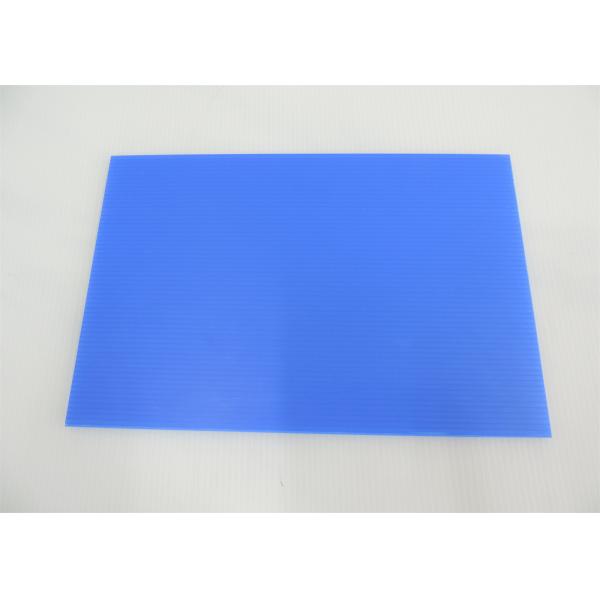 Quality 1100gsm Corrugated Plastic Sheets 4x8 , Fluted Polypropylene Plastic Cardboard for sale