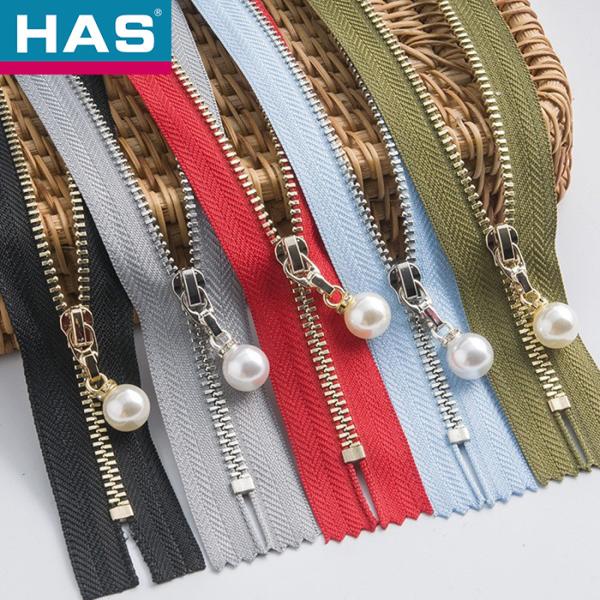 Quality Brass 5 Inch Separating Zipper Gold Teeth Zippers For Handbags for sale