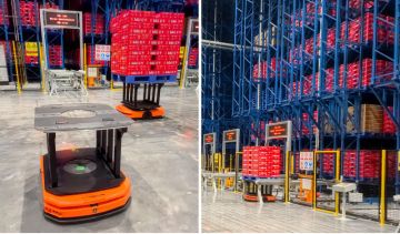 Double Deep Pallet Stacker ASRS