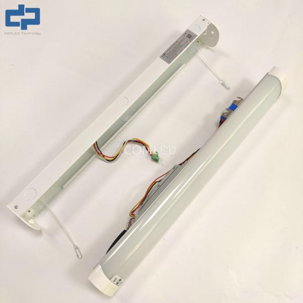 Quality AC 220v Emergency 600mm LED Shop Light 120lm/W Led Wrap Light for sale