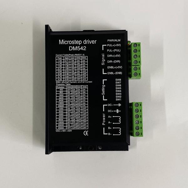 Quality 2h Microstep Driver Dm542 Stepper Motor Driver Nema 23 Nema 34 4a 18-50VDC for sale