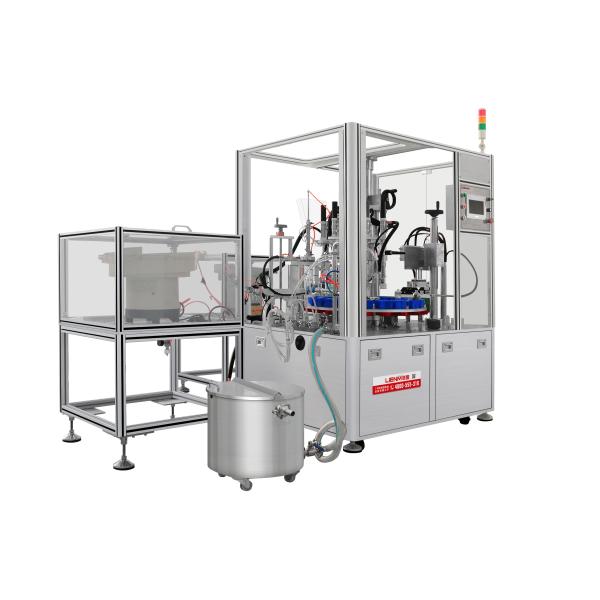 Quality Automatic perfume filling machine crimping machine collaring machine sealing for sale