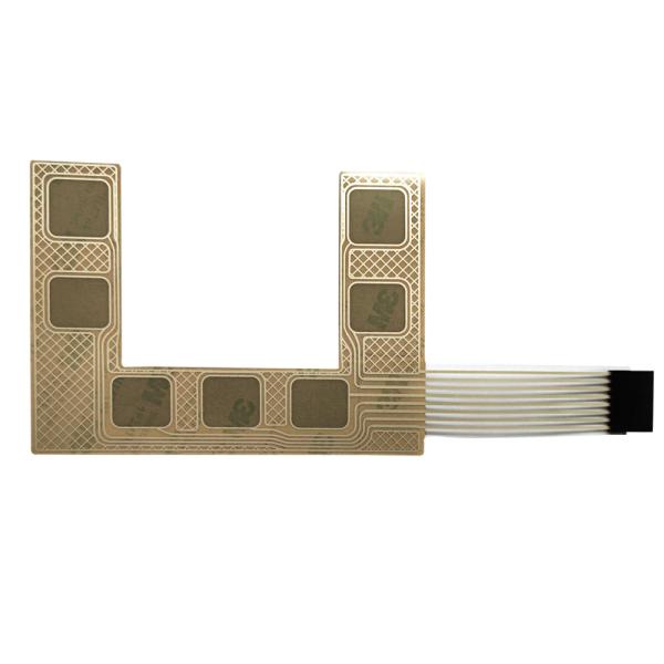 Quality 3M Adhesive Capacitive Touch Switch Glossy Surface Capacitive Membrane Switch for sale