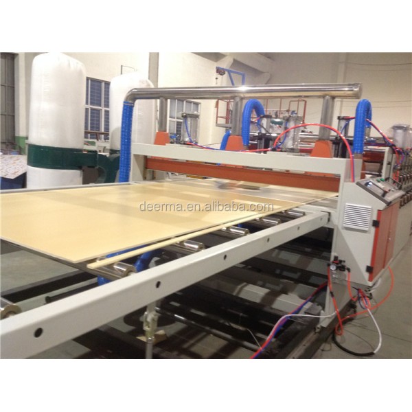 Quality High Capacity PVC Hard Surface Foam Sheet Making Machine with Screw Material for sale