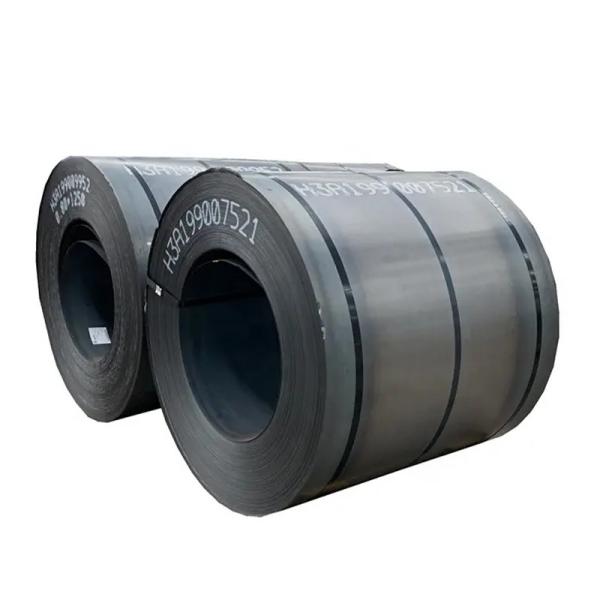 Quality Black SPCC Carbon Steel Coil Cold Rolled Hot Rolled Smooth Surface for sale