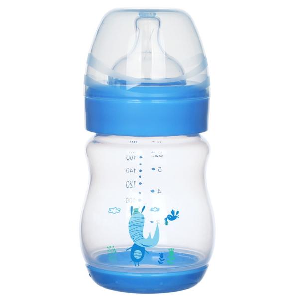 Quality 6oz 160ml Wide Neck Arc Baby Milk Feeding Bottle for sale