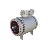 Quality Trunnion Forged Ball Valve , Full port 3 Piece SS Ball Valve for sale