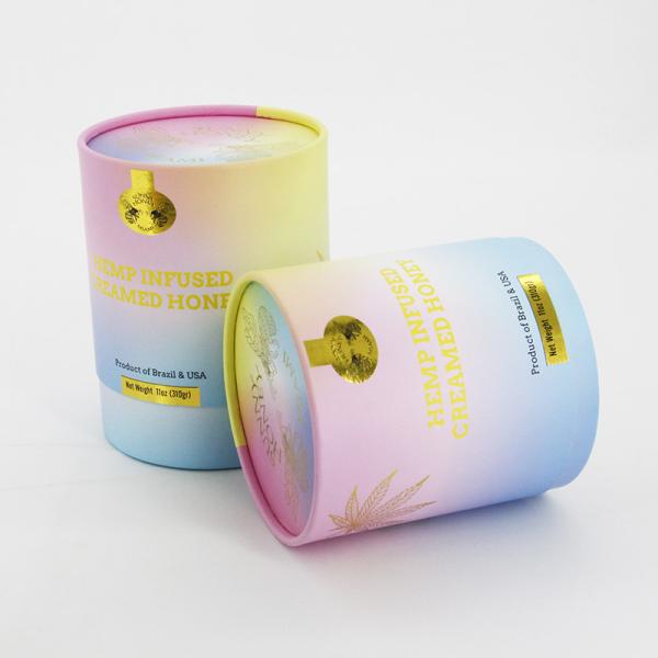 Quality Recyclable Biodegradable Paper Tubes , Cylinder Kraft Paper Candle Tube for sale