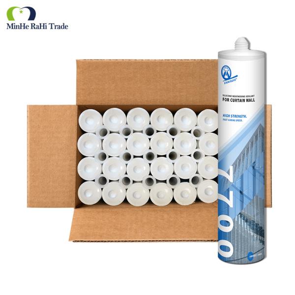 Quality Construction MH7700 Silicone Sealant Quick Curing No Corrosion and Mildew Proofing for Neutral Applications for sale