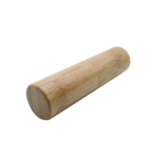 Quality Natural Wooden Empty Bamboo Custom Lipstick Tubes Cosmetic Packaging for sale
