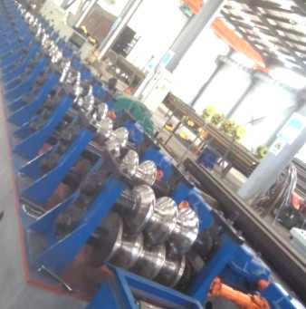 Quality Three Waves 2.5mm Guardrail Roll Forming Machine for sale