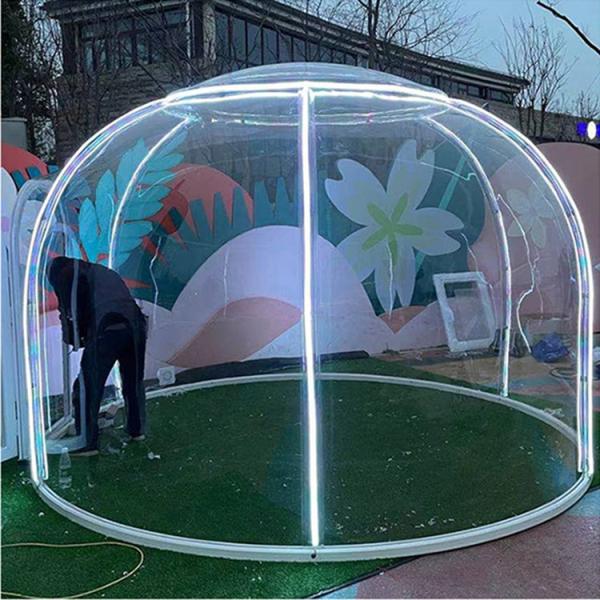 Quality UV Avoiding Bubble Tent House Weatherproof Transparent Camping Tent for sale
