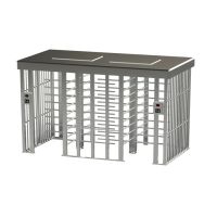 Quality Double Sides Solenoid Locking Mechanism Full Height Turnstile with Semi Auto for sale