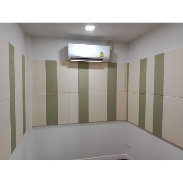 Quality 4'x2'x1'' Fireproof Easy-installation Fabric Wrapped Acoustical Wall Panels Absorbing Board for sale