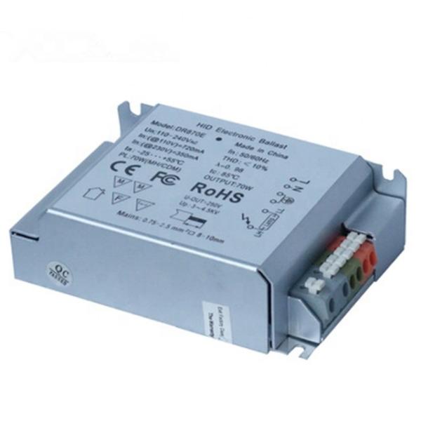 Quality Aluminium HQI HID Lamp Daylight Alert 6000K 10000H Lifespan UVA UVB Full for sale