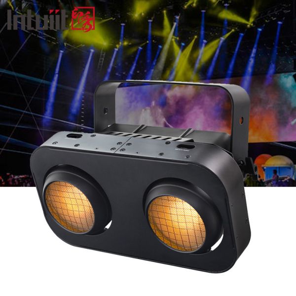 Quality 2 Eyes 2x90W IP65 Audience Blinder Light Led 200W Cob Audience party Blinder Light for sale