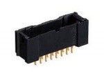 Quality DF51A-20DP-2DS Hirose Electric Connector 20 pin 2x10 pin Trough Hole Black for sale