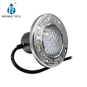 Quality Multicolor Stainless Steel LED SPA Light , 120V RGB LED Pool Light Bulb for sale