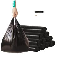 Quality Sample HDPE/LDPE/LLDPE Customization Black Plastic Rubbish Bags Heavy Duty Big for sale